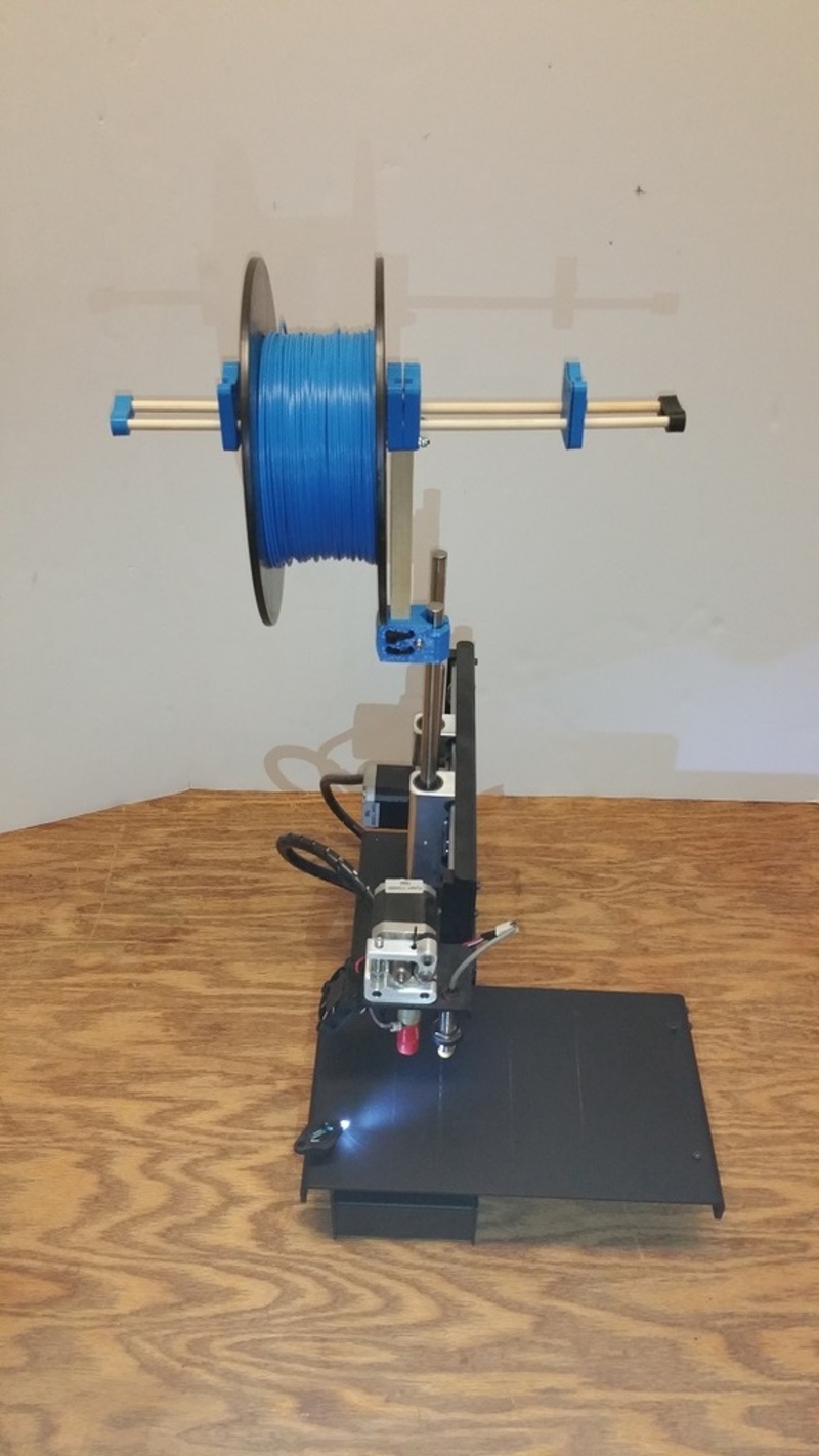 Dual Spool Holder - Pinshape