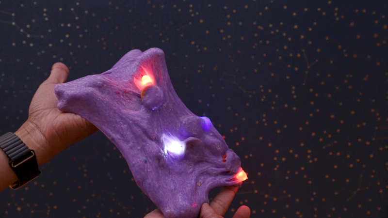 Slime LED Throwie - Pinshape