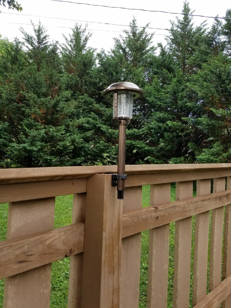 Solar light holder - Pinshape