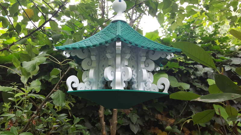 Flowing Bird Tempel - Pinshape
