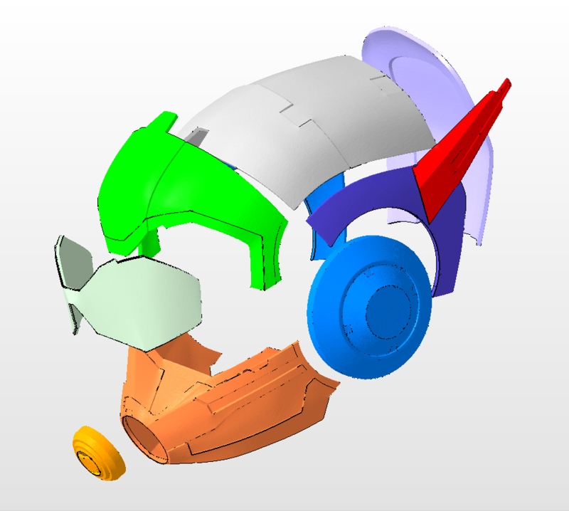 Wasp 2018 helmet - Pinshape
