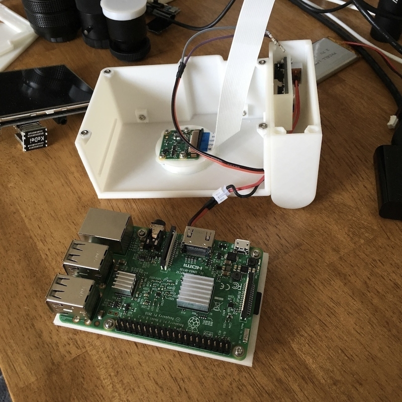 Raspberry Pi Camera Case with CS(C) Mount Lens - Pinshape