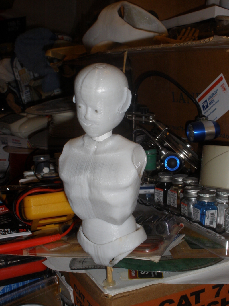 Micro Explorer robot Dave - Pinshape