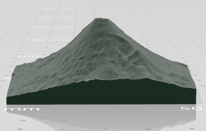 Mount Fuji - Pinshape