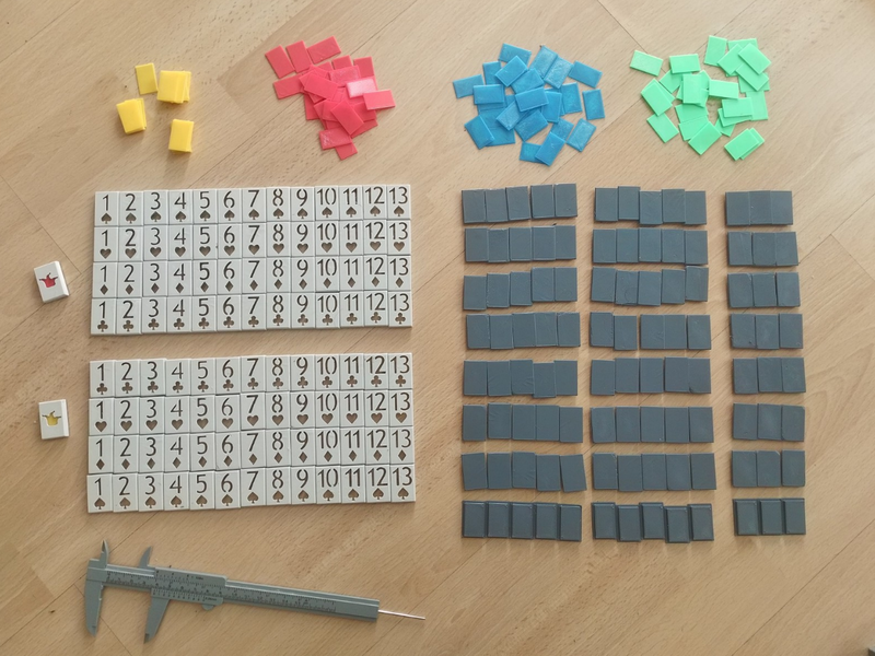 Playing Card Tiles - Pinshape