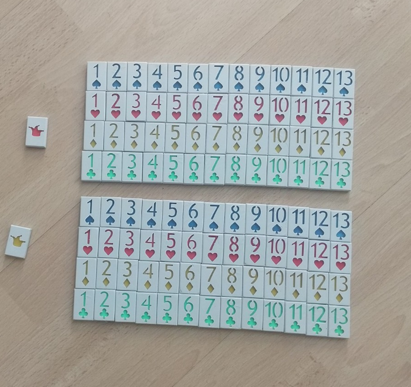 Playing Card Tiles - Pinshape