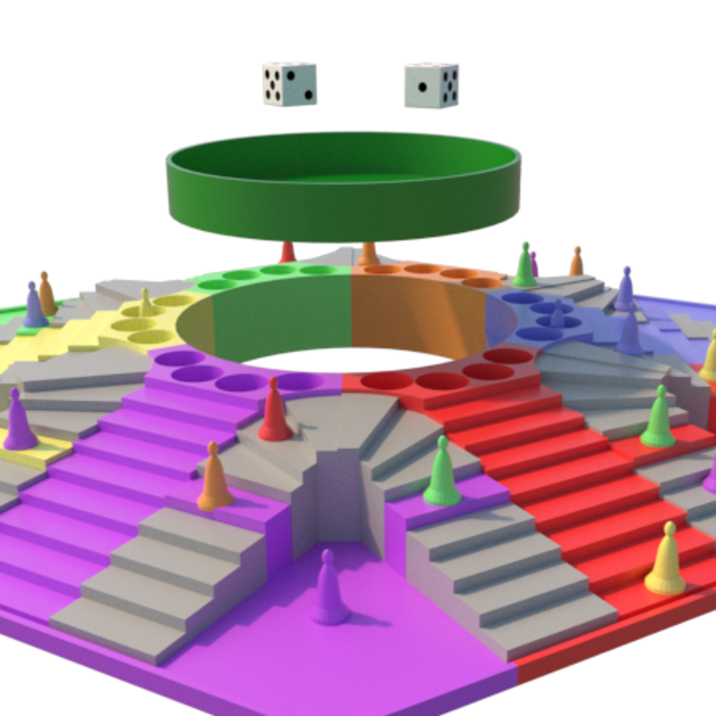 Parchis - Pinshape