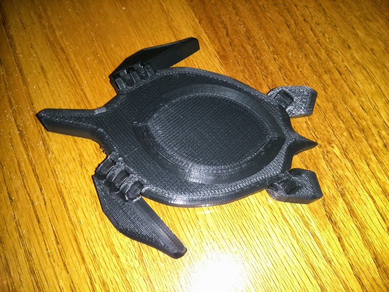 Sea Turtle with moving flippers! - Pinshape