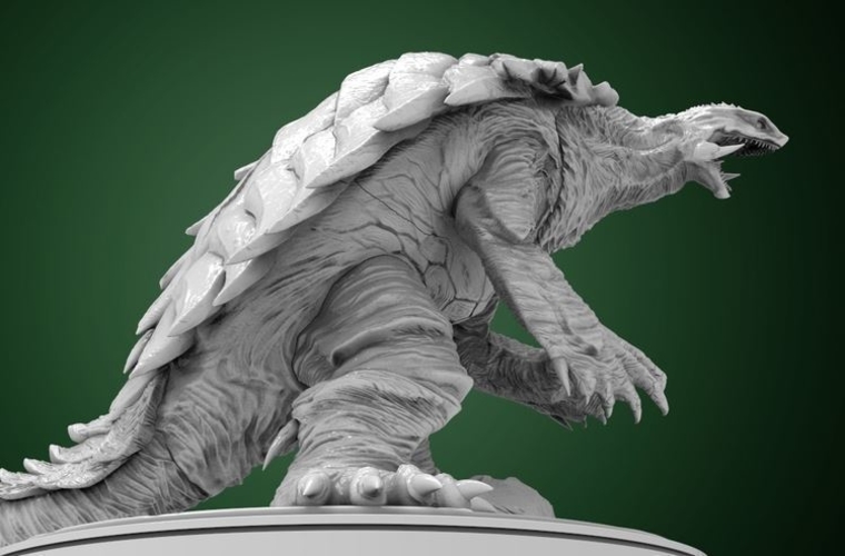 3D Printed Gamera Figurine by BrianTaylor | Pinshape