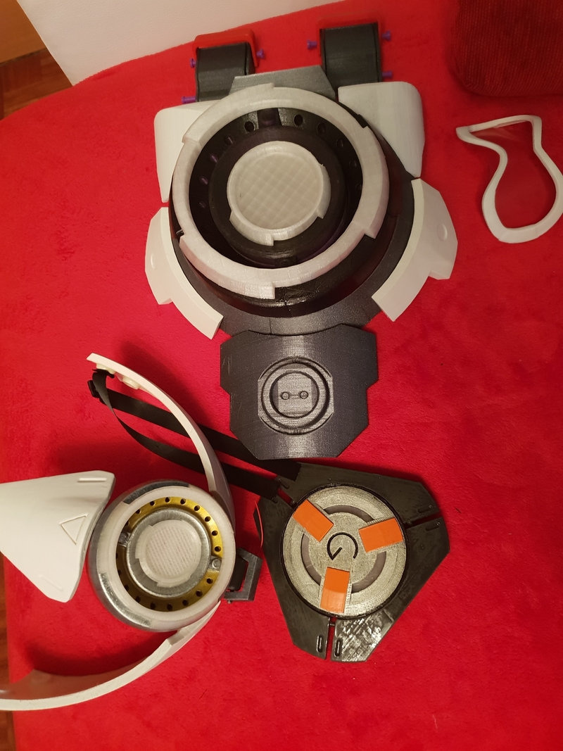 DIY - Cosplay 3d - Overwatch - Tracer Full Armor - Pinshape