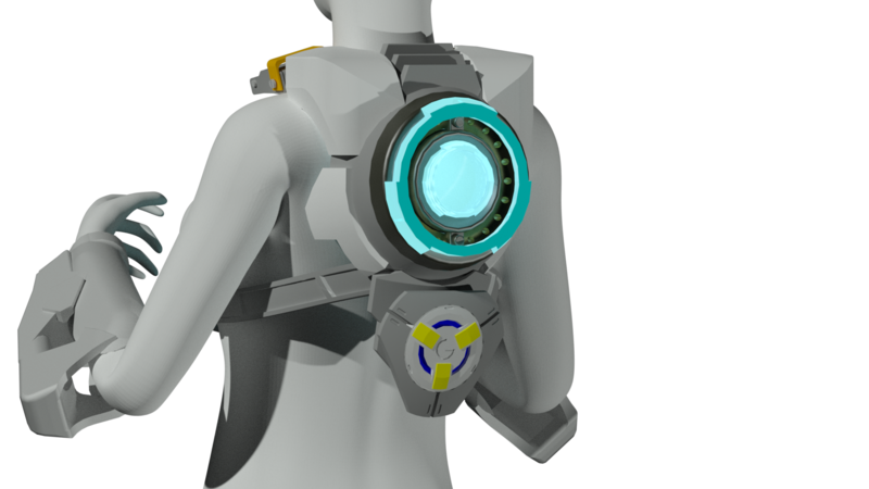 DIY - Cosplay 3d - Overwatch - Tracer Full Armor - Pinshape