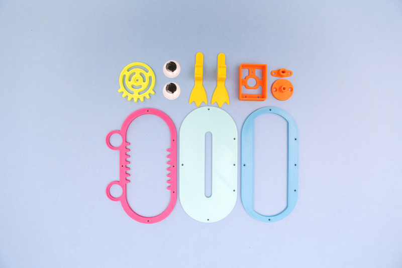 Reciprocating Rack and Pinion - Pinshape