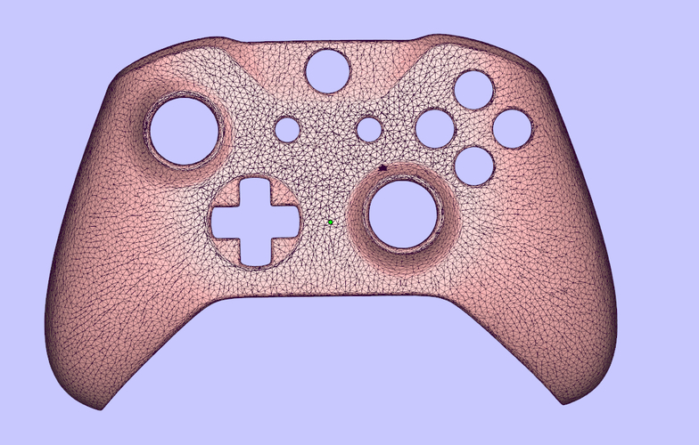 3D Printed Xbox One S Controller Faceplate by MilkyMighty | Pinshape
