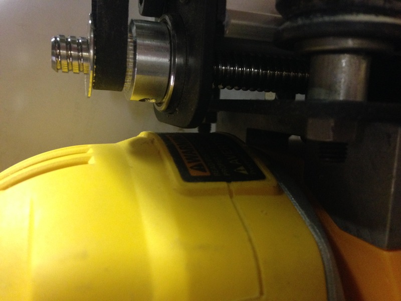 Low Leverage DW611 Spindle mount for Shapeoko 2 - Pinshape