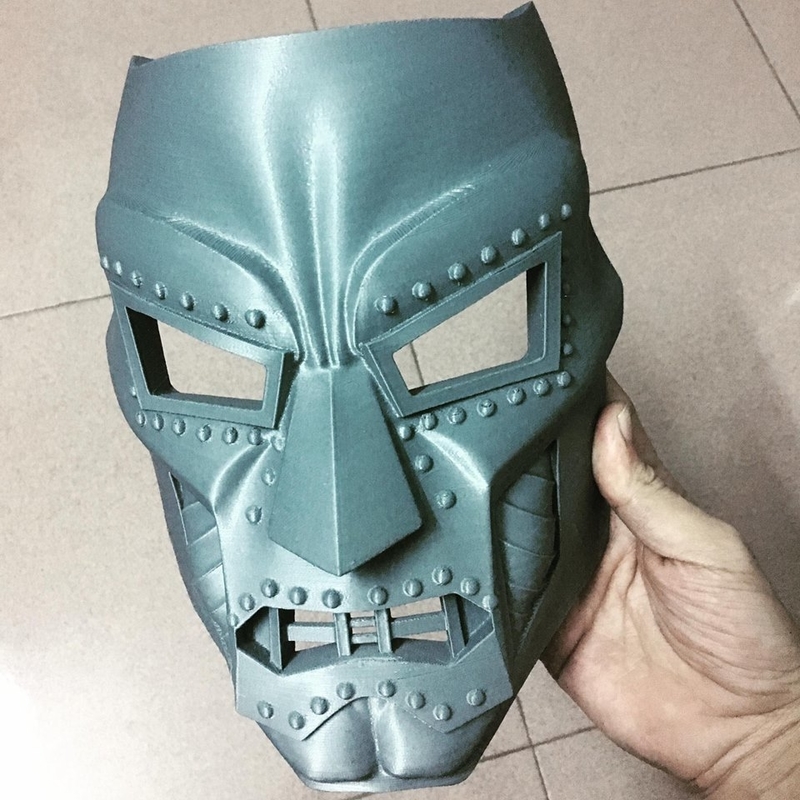 Doom mask - Helmet Marvel Cosplay 3D print model - Pinshape
