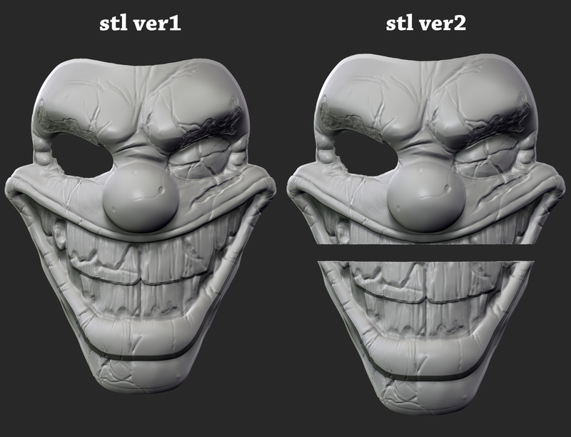 Twisted metal killer clown mask cosplay halloween helmet - Pinshape