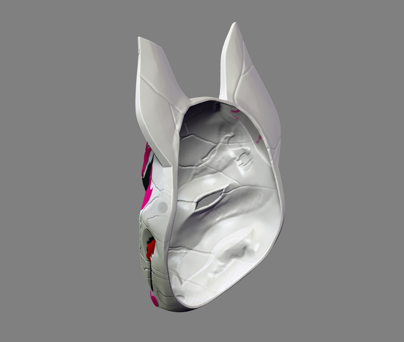 Fortnite Drift Mask Special Kitsune Cosplay STL File - Pinshape