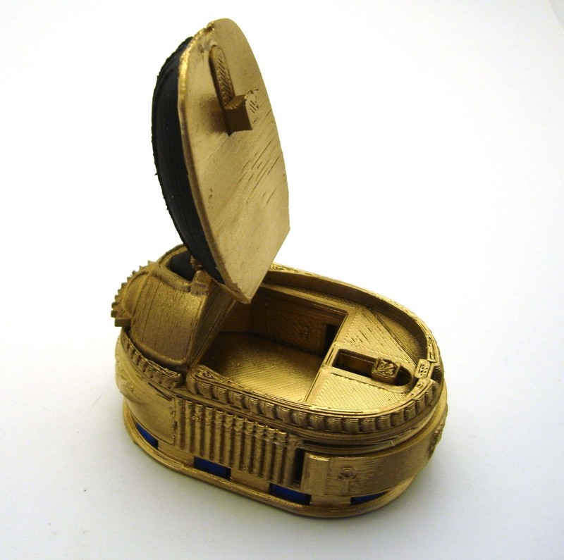 Scarab Beetle Box (with secret lock) - Pinshape
