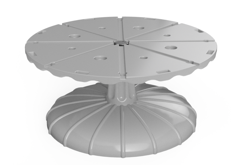 Painting Rotating Stand - Pinshape