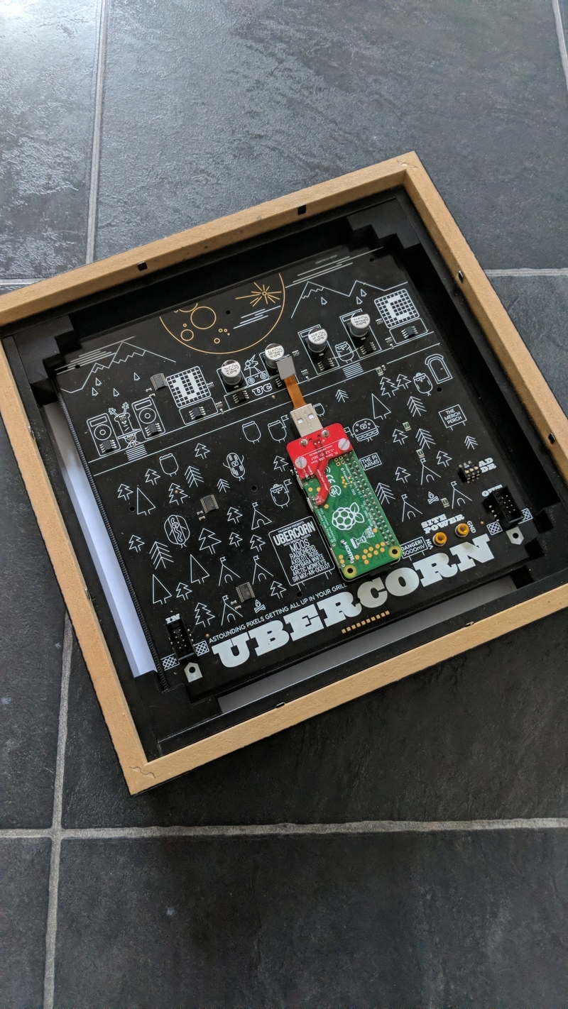 Pimoroni Ubercorn Game Frame - Pinshape