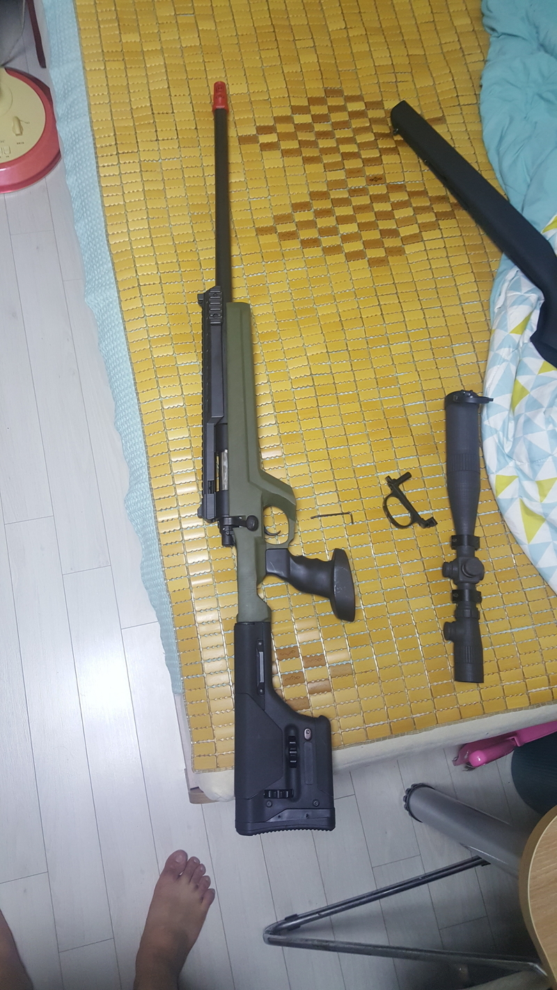 VSR-10 Upper Rail System(Only Airsoft) - Pinshape