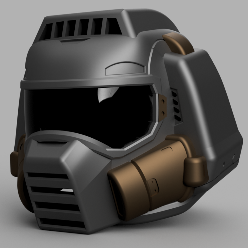Classic Doom Guy Helmet - Pinshape