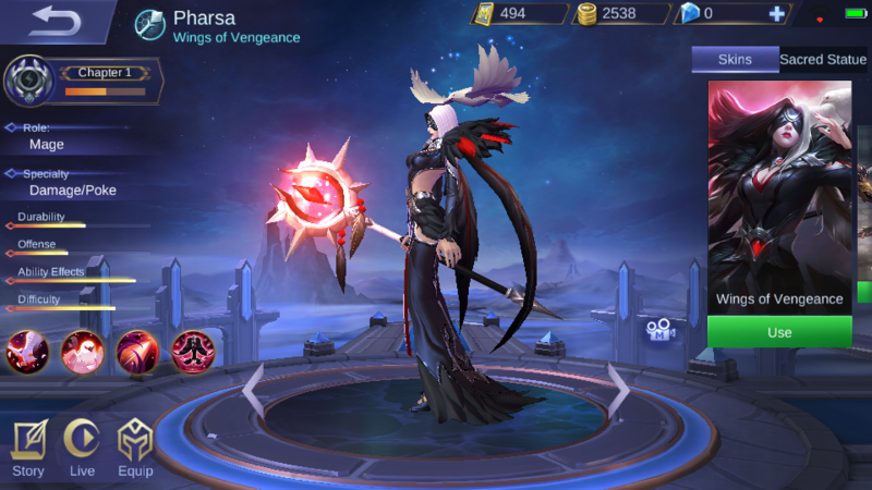 Pharsa of MOBILE LEGENDS - Pinshape