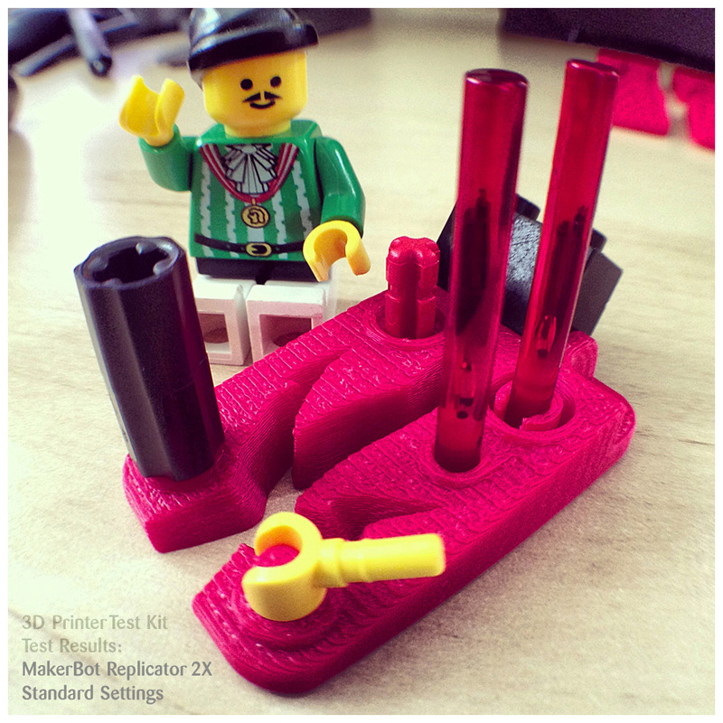 3D Printer Test Kit - by 3DKitbash.com - Pinshape