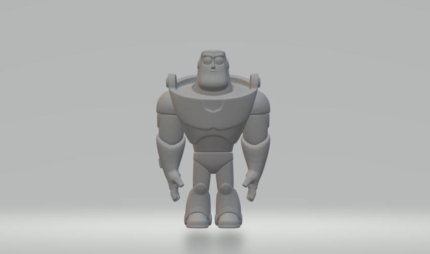 3D Printed buzz lightyear by gauderio | Pinshape