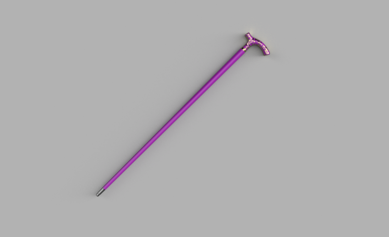 Joker Stick (usable Prop) - Pinshape