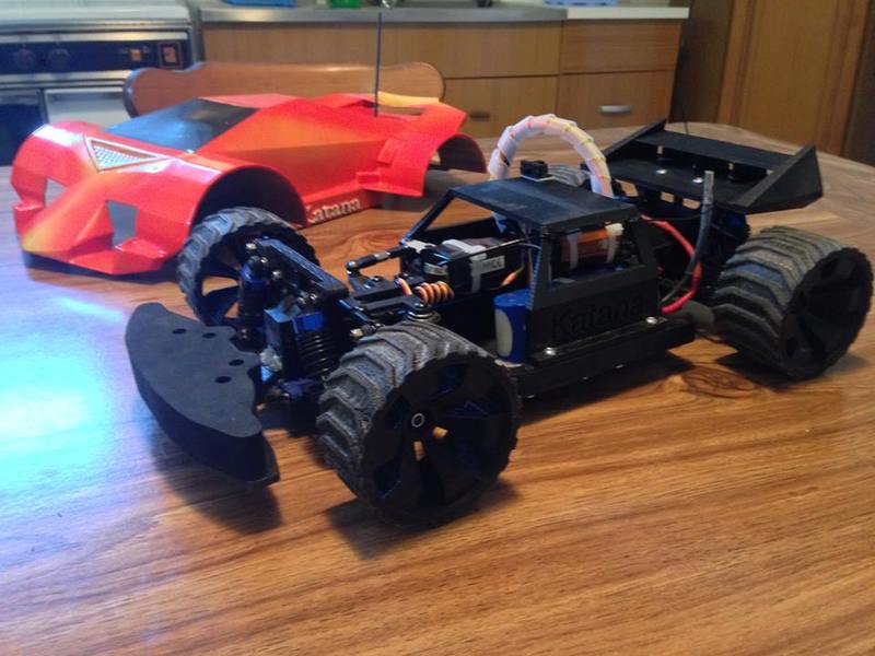 Katana Rc car 1:10 On/Off Road - Pinshape