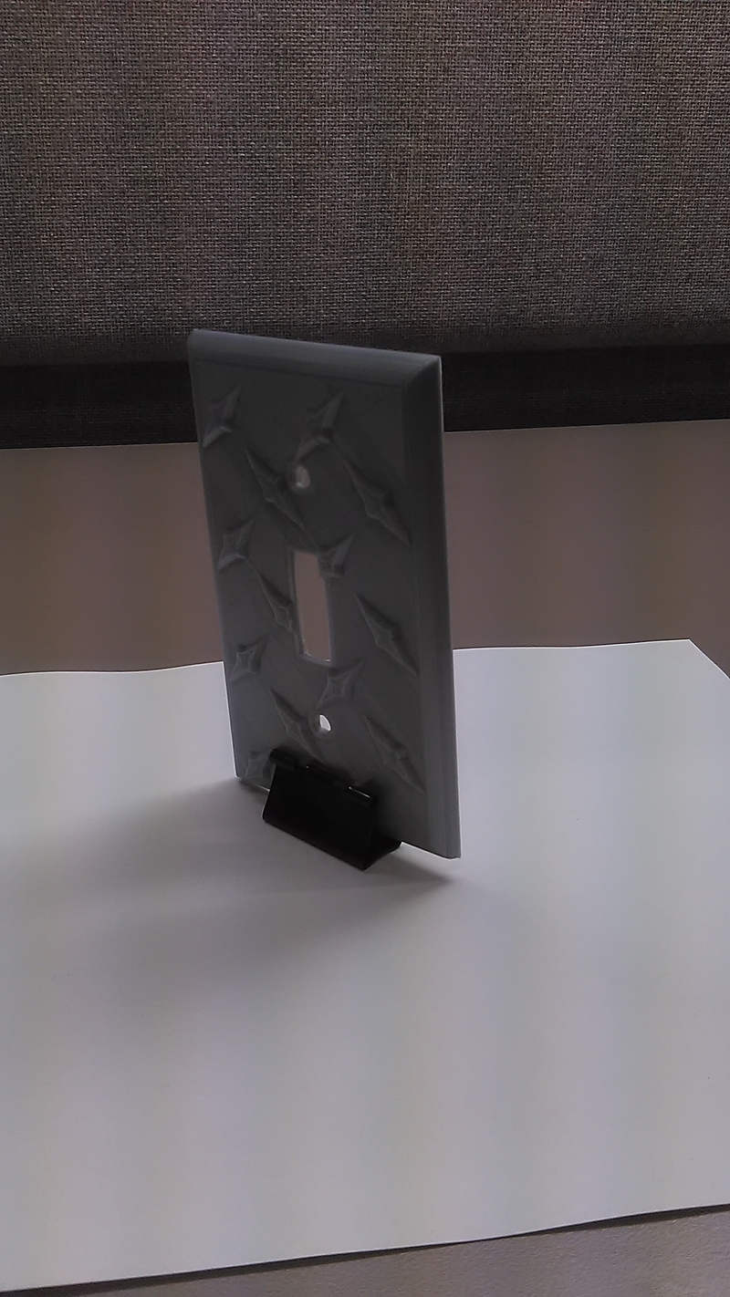 Diamond Plate Light Switch Cover - Pinshape