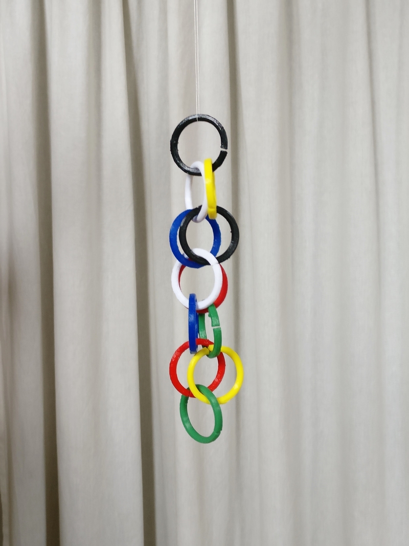 Split Rings for Magician's Chain - Pinshape