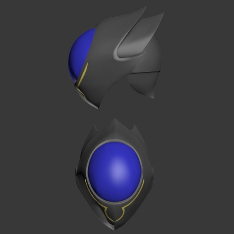 Helmet Code Geass Zero Pinshape 9679