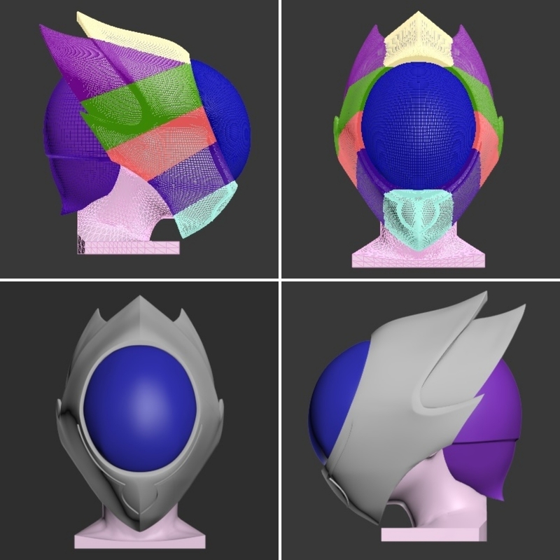 Helmet Code Geass Zero Pinshape 7363