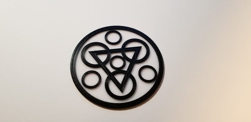 Coheed and Cambria "Keywork" Coaster Set - Pinshape
