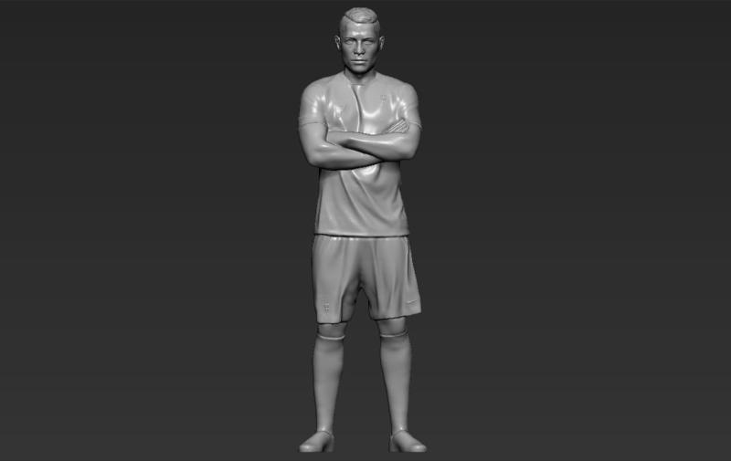 Cristiano Ronaldo Portugal 3D printing ready stl obj - Pinshape