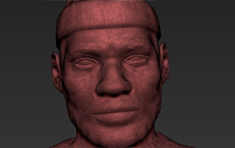 Lebron James 3D printing ready stl obj - Pinshape