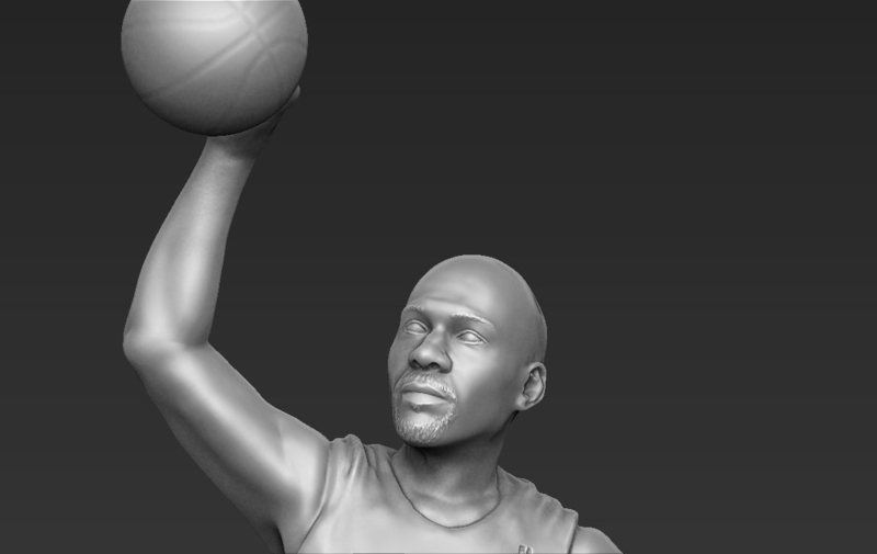 Michael Jordan 3D printing ready stl obj - Pinshape