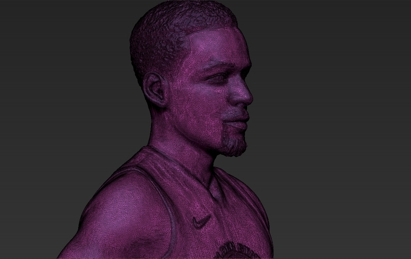 Stephen Curry 3D printing ready stl obj formats - Pinshape