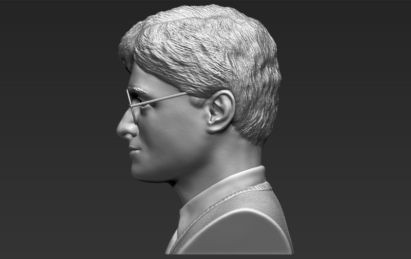 Harry Potter bust 3D printing ready stl obj - Pinshape