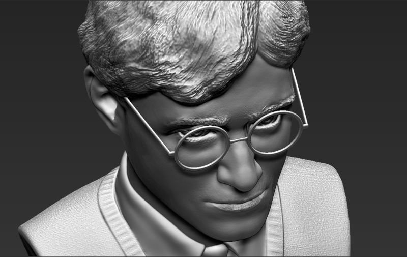 Harry Potter bust 3D printing ready stl obj - Pinshape