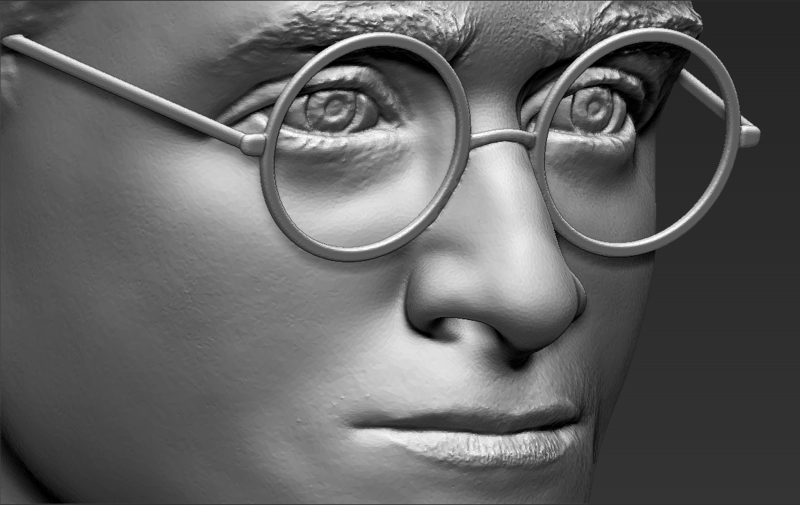 Harry Potter bust 3D printing ready stl obj - Pinshape