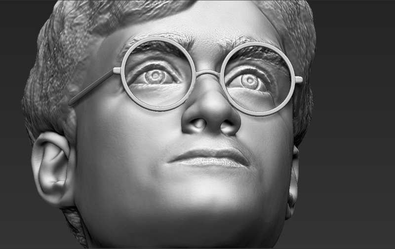 Harry Potter bust 3D printing ready stl obj - Pinshape