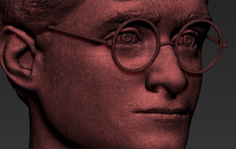 Harry Potter bust 3D printing ready stl obj - Pinshape
