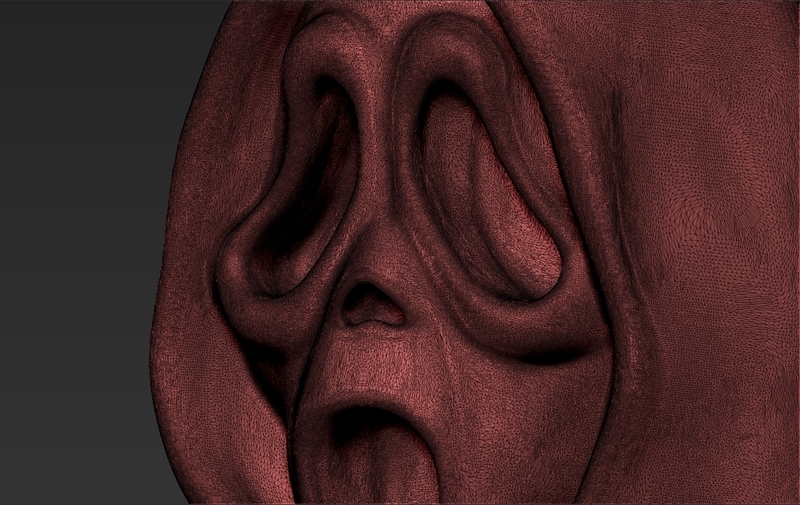 Ghostface from Scream bust 3D printing ready stl obj - Pinshape