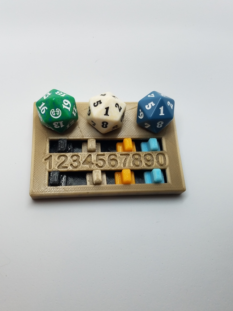 MTG EDH\Commander Counter - Pinshape