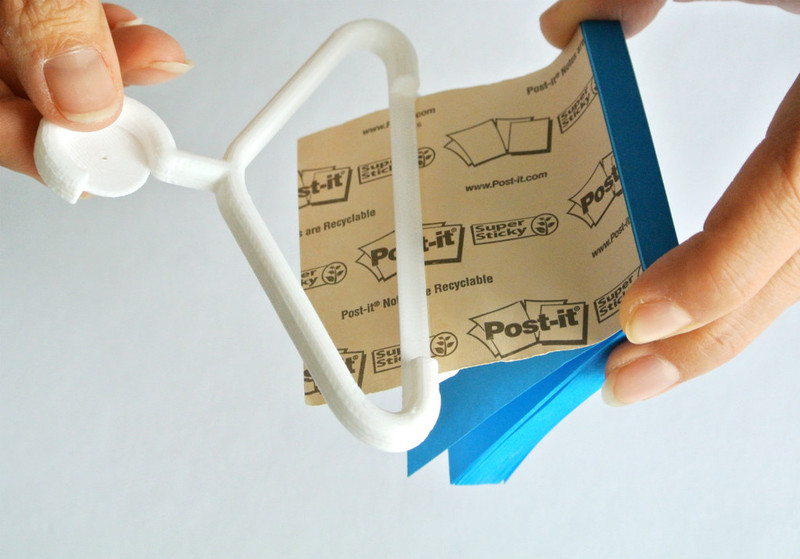 Sticky Note Hanger - Pinshape