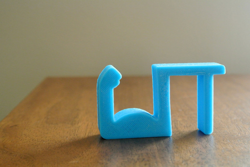 Arm shaped hook - Pinshape