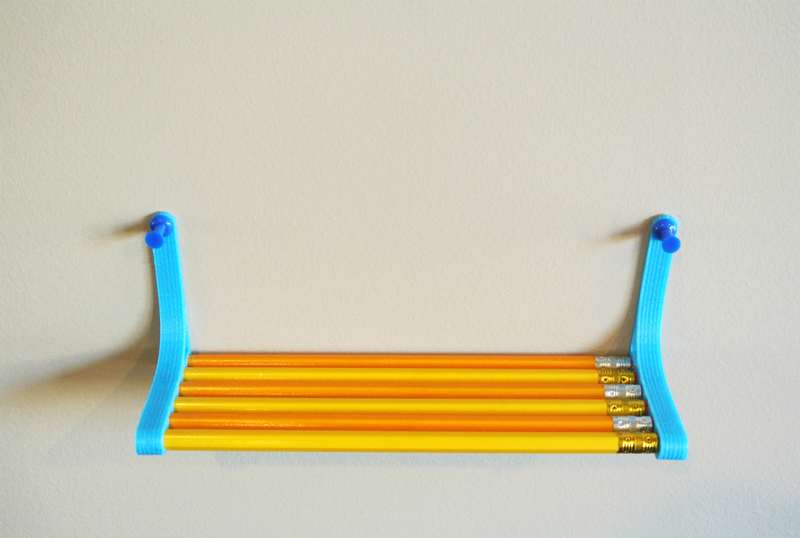 Pencil Shelf - Pinshape